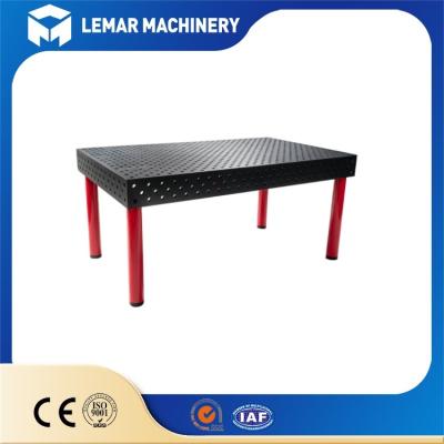 China D28 Steel Welding Table with 100mm Grid Spacing for Heavy Equipment Manufacturing for sale