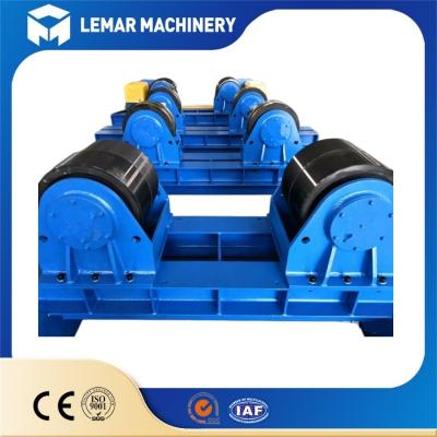 China 120 Ton Auto Travel Adjustable Welding Rotator For Pressure Vessel & Ship Tank Welding for sale