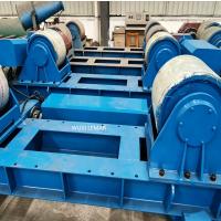 China 120 Ton Auto Travel Adjustable Welding Rotator For Pressure Vessel & Ship Tank Welding for sale