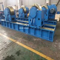 China 120 Ton Auto Travel Adjustable Welding Rotator For Pressure Vessel & Ship Tank Welding for sale