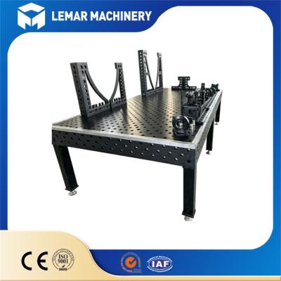 China D28 3D Flexible Welding Table with 100x100mm Hole Grid for Fixtures for sale