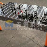 China D28 3D Flexible Welding Table with 100x100mm Hole Grid for Fixtures for sale