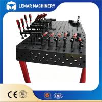 China Industrial Grade Nitrided Steel D28 Welding Table With Modular Fixture Holes for sale