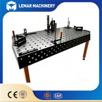 China Heavy Duty D28 Welding Bench With Nitrided Anti Spatter Steel Surface for sale