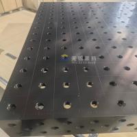 China D28 Welding Table Featuring 28mm Holes and Rigid Construction for sale