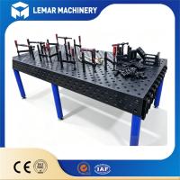 China Steel D28 Welding Work Table Adjustable Leg Stable Workshop Welding Platform for sale