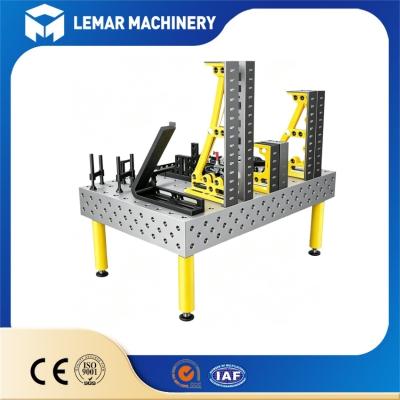 China 3D Modular D28 Welding Table With Multi-Hole Grid For Repeatable Weld Positioning for sale