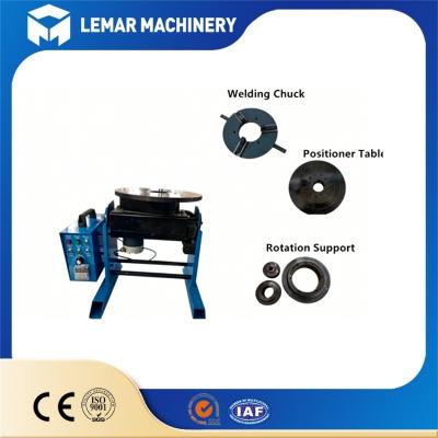 China 200kg Automatic Welding Positioner Pipe Flange Rotary Turntable for sale