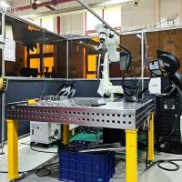 China D28 3D Welding Table System for Steel Structure Assembly and Robotic Welding for sale