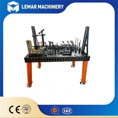 China Accurate Grid Positioning High Flatness D16 3D Welding Fixture Work Table for sale