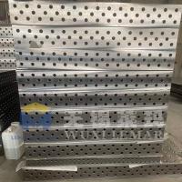 China D28 Series Welding Fixture Table with 28mm Standard Hole Grid Layout for sale
