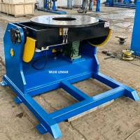 China 600kg Bench Welding Positioner, Variable Speed Rotary Turning Table for Stainless Steel Workpiece Welding for sale