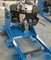 China 1000kg Heavy Duty Welding Positioner, 0-120° Tilting Rotary Table for  Pipe Flange Circular Welding for sale