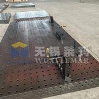 China Cast Iron D28 3D Welding Table with Standard 28mm Hole Grid System for sale