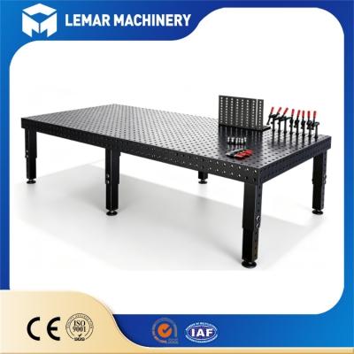 China High Precision D16 Nitrided 3D Modular Welding Fixture Table for sale