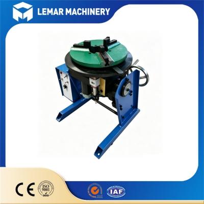 China 30kg Welding Positioner with 160mm Chuck for Small Workpiece Rotary Welding for sale