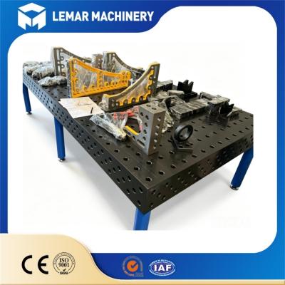 China Durable Heavy Duty D28 Modular Industrial Precision Metal Welding Fixture Table for sale