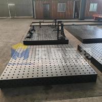 China D28 Heavy Dduty Welding Table with Built-in Clamping Grid and Angle Guides for sale