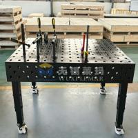 China Modular Nitrided Positioning D28 Welding Table For Metal Fabrication Shops for sale