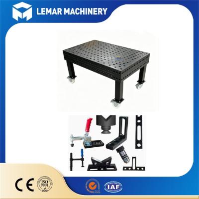 China D16 Welding Table with 0.1mm Per Meter Flatness for Precision Work for sale