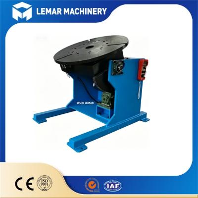 China Industrial 600kg Tilting Welding Positioner VFD Stepless Speed Welding Rotator With Chuck for sale