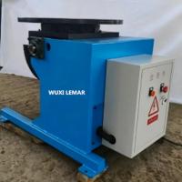 China Industrial 600kg Tilting Welding Positioner VFD Stepless Speed Welding Rotator With Chuck for sale