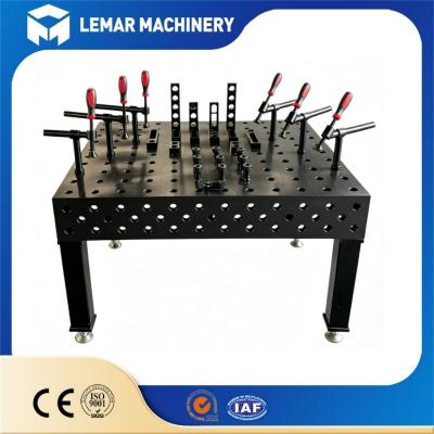 China 3D Flexible Modular D28 Welding Table For Industrial Metal Fabrication for sale