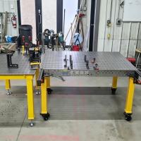 China D16 Modular Welding System Table with 16mm Diameter Hole Pattern for sale