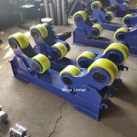 China 10 Ton Self-Aligning Welding Rotator for Mixed Tank Fabrication for sale