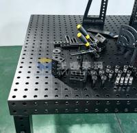 China Precision D16 Robotic Modular Welding Table With Durable Fixture Positioning Holes for sale