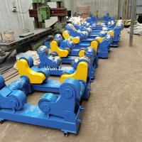 China 5 Ton Self-Aligning Welding Rotator Automatic Tank Turning Rolls for Pipe Vessel Circular Welding for sale