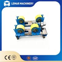 China 3 Ton Adjustable Welding Turning Rolls Manual Screw Adjust Tank Rotation Roller for sale