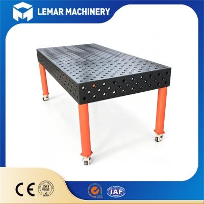 China Robust Nitrided Modular D28 Welding Table For Industrial Metal Works for sale