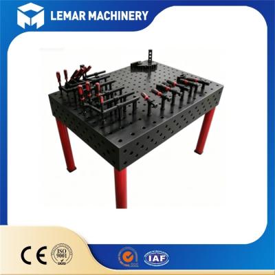 China Precision Machined D28  Welding Fixture Table 4x8 for sale