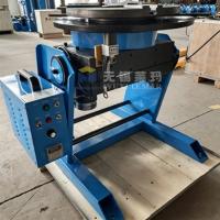 China 300kg Automatic Welding Positioner, Chuck Rotary Welding Turning Table for Pipe Tank Welding for sale