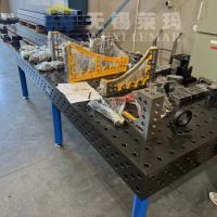 China Modular Expandable D28 Welding Table Suited For Heavy Industrial Production for sale