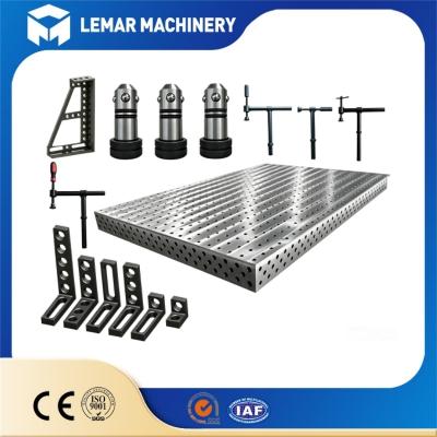 China D28 Standard Hole System 3D Welding Table with Integral Nitriding Surface Treatment for Fast Positioning for sale