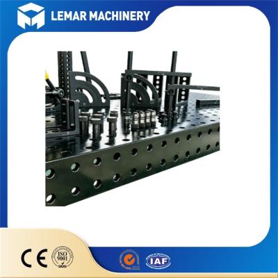 China 1000x1000mm D16 welding table with 5 axis machined surfaces for sale