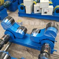 China 20 Ton Self-Aligning Welding Rotator Cylindrical Workpiece Tank Pipe Turning Rolls for sale