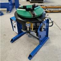 China 100kg Welding Positioner Turning Table for Pipe and Small Vessel Circumferential Welding for sale