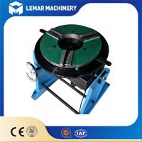 China 30kg Welding Positioner Small Rotary Welding Turntable for Pipe & Flange Circumferential Welding for sale