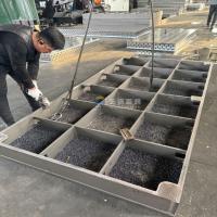 China Industrial D16 welding table with 1200x1000mm table top and 150mm height for sale