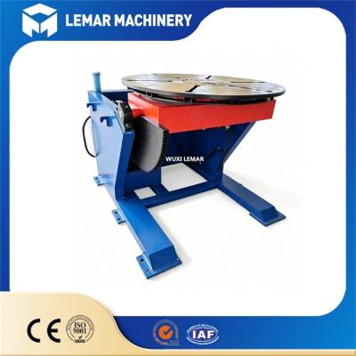 China 5 Ton Welding Positioner Heavy Duty Welding Turntable for Tank Flange & Pipe Circumferential Welding for sale