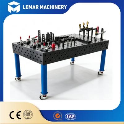 China Precision Nitrided D28 Metal Fabrication Welding Fixture Table for sale