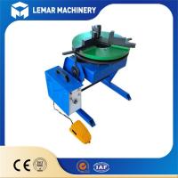 China 50kg Rotary Welding Positioner Small Welding Turntable for Pipe Flange Circular Welding for sale