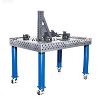 China 16mm D16 Modular Welding Table with High Precision Top Surface for sale
