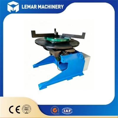 China 300Kg Welding Positioner Welding Turning Table for Pipe Flange Circumferential Welding for sale
