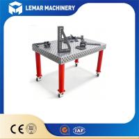 China Heavy Duty Steel D28 Welding Table with 45 Degree Angle Markings for sale