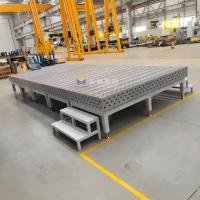 China Heavy Duty Steel D28 Welding Table with 45 Degree Angle Markings for sale
