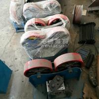 China 1Ton Self‑Aligning Welding Rotator Small Turning Rolls for Pipe Cylinder Circumferential Welding for sale